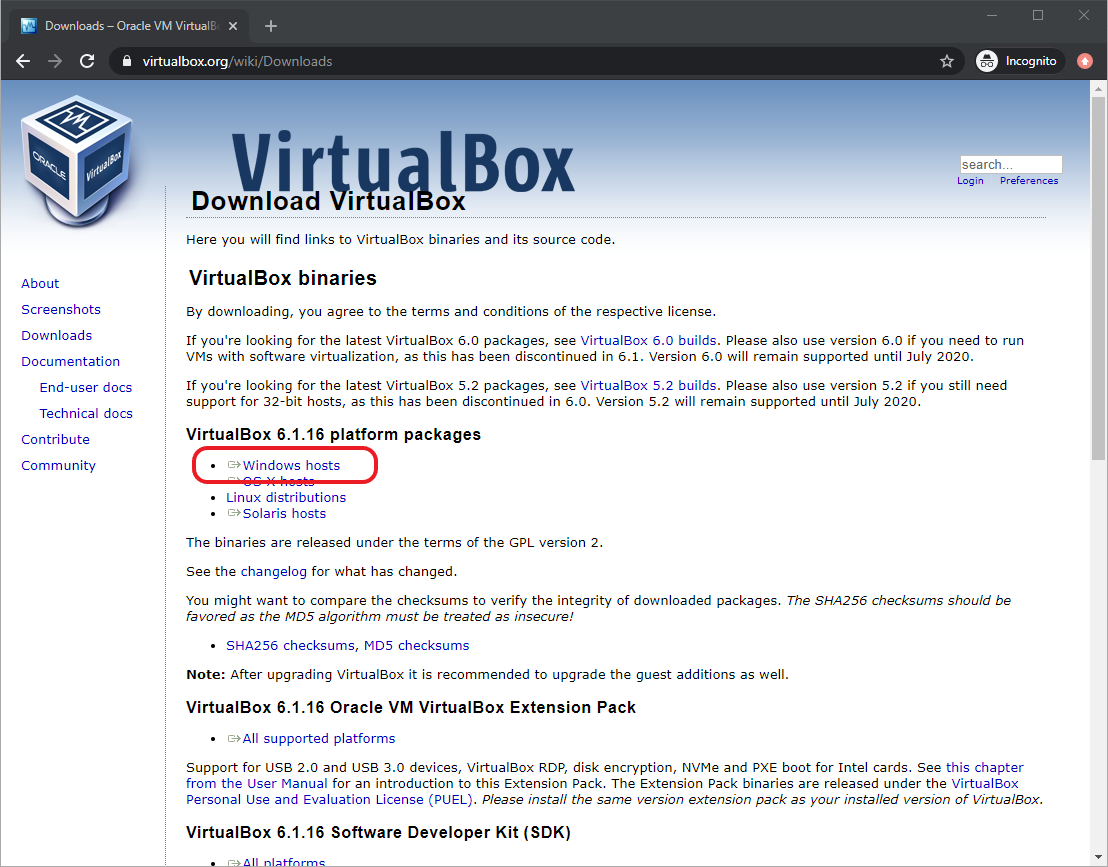 How to Install VirtualBox on Windows 10 - SysDrive
