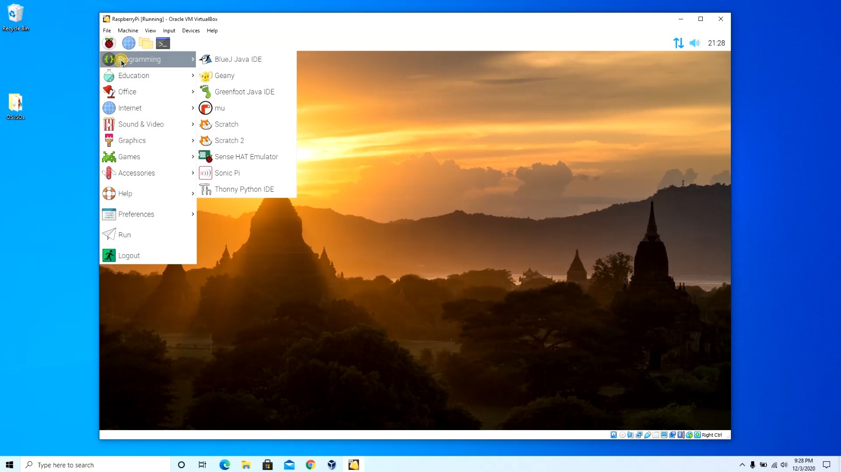 How to Install Raspberry Pi OS on VirtualBox - SysDrive