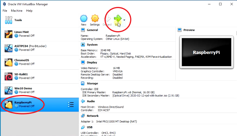 How to Install Raspberry Pi OS on VirtualBox - SysDrive