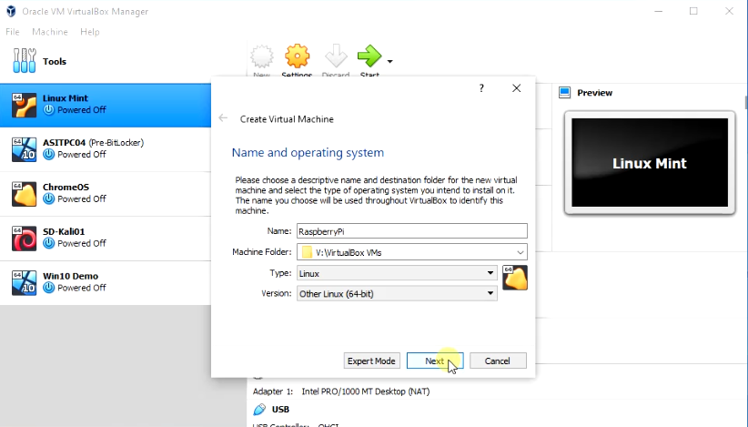 How to Install Raspberry Pi OS on VirtualBox - SysDrive